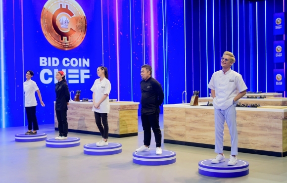 “เชฟจี-พลอย-แหม่ม-ลี่-ชิน ชินวุฒ”สุดมึน! เจอมรสุมอุปกรณ์ครัว “BID COIN ...